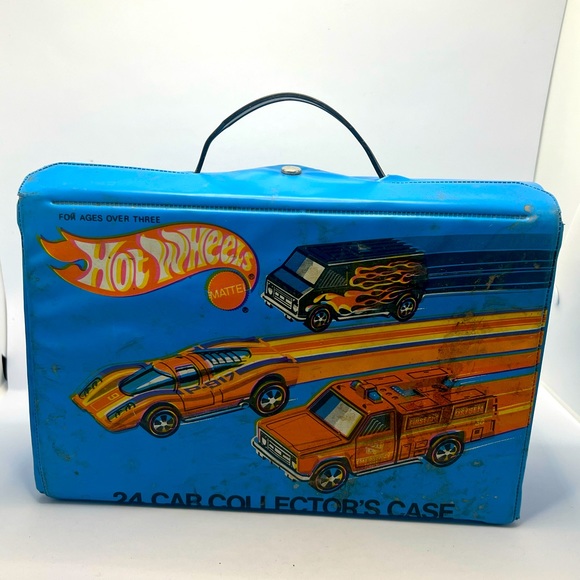 Mattel | Toys | Vintage 975 Hot Wheels Mattel Blue 24 Car Collectors ...